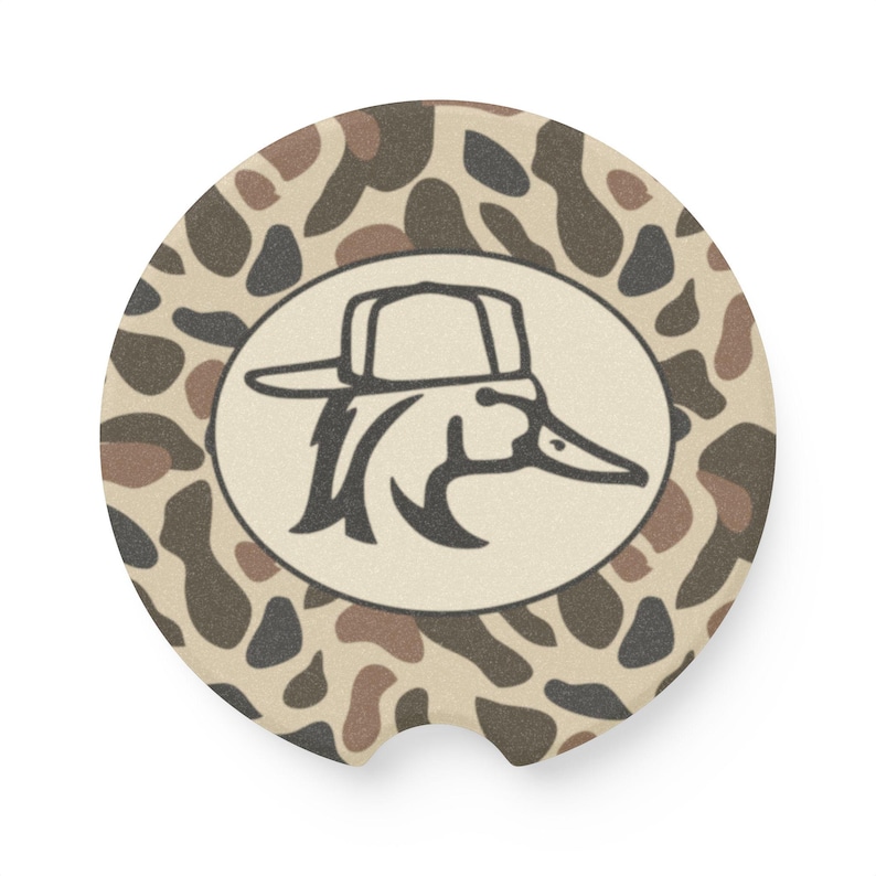 Dixie Camo "redneck Duck" Soapstone Car Coaster: Hunting Gift, Truck ...