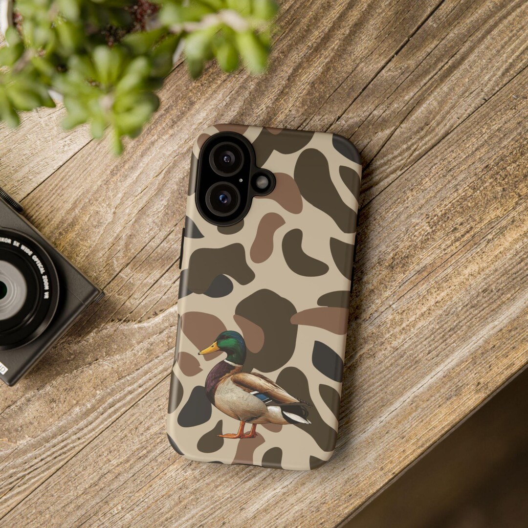 Old School Camo Mallard Duck Phone Case/vintage Duck Camo Phone ...