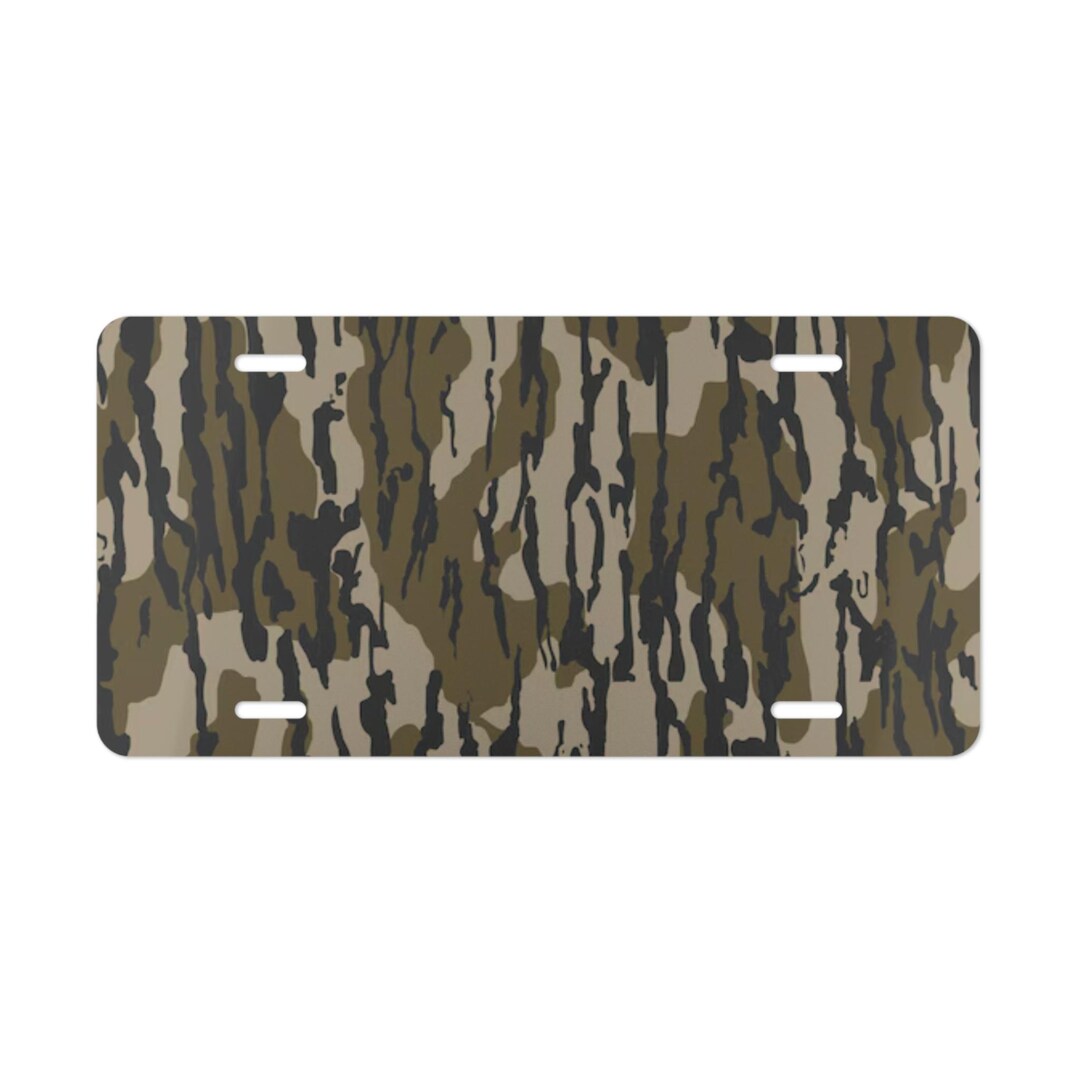 Camo Vanity Plate/hunting License Plate/country Life Vehicle Tag/camo ...