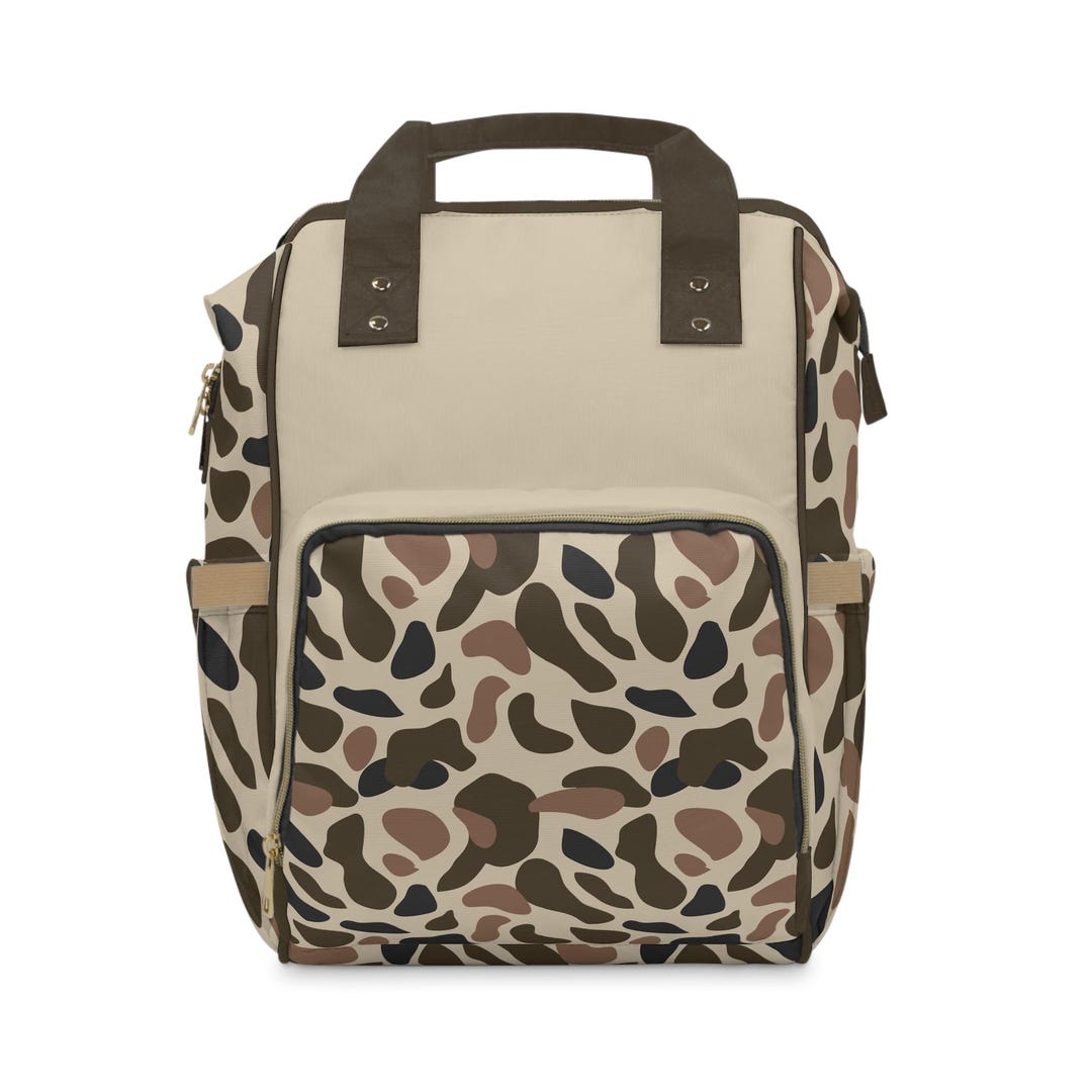 Old School Camo Backpack/rustic Camo Diaper Bag/trendy Camo Travel Bag ...