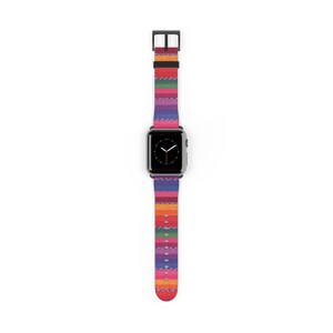 Aztec Serape Pattern Apple Watch Band/serape Strap for Series 3-9 Se ...