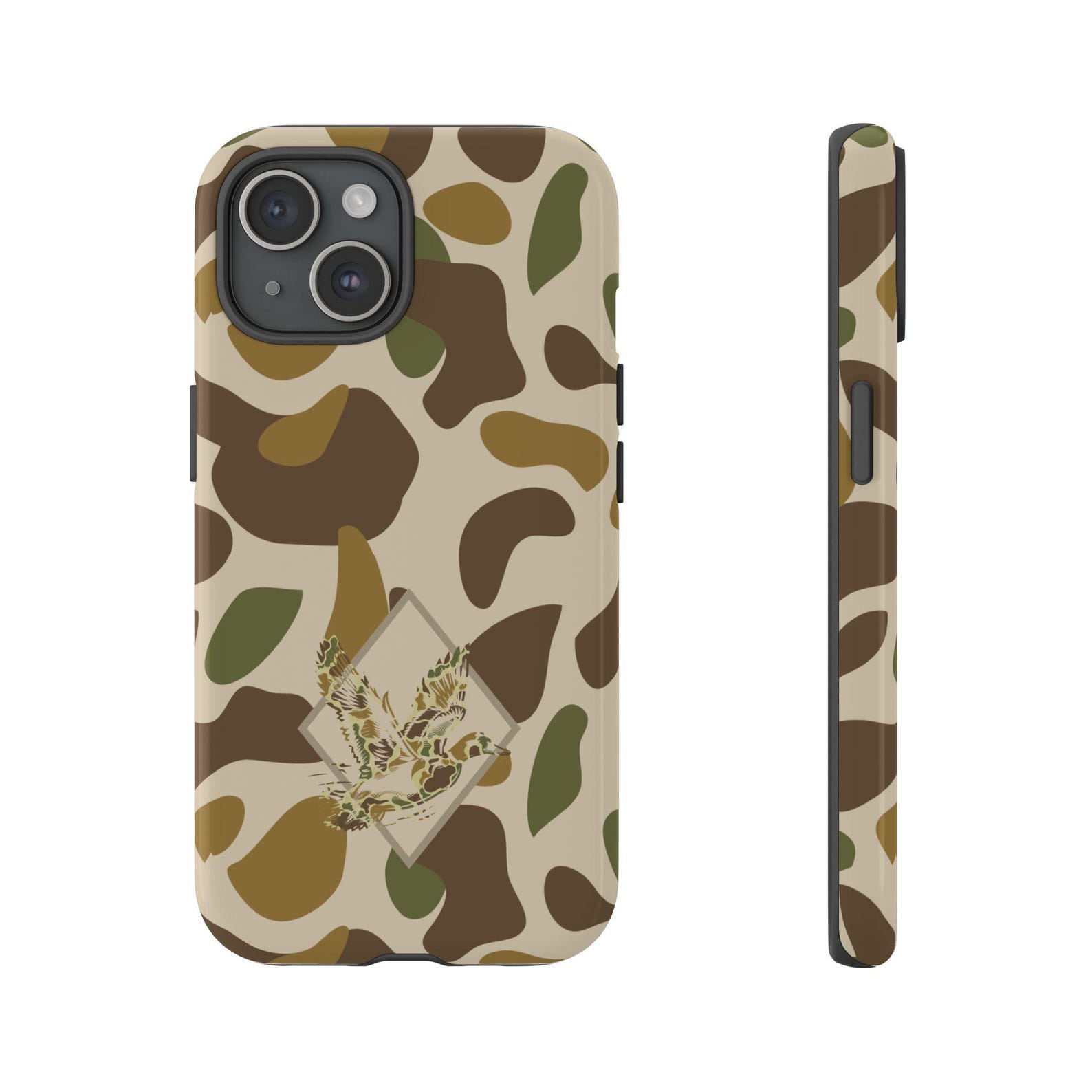 Old School Camo Duck Hunting Phone Case/vintage Camo Wood Duck Case ...