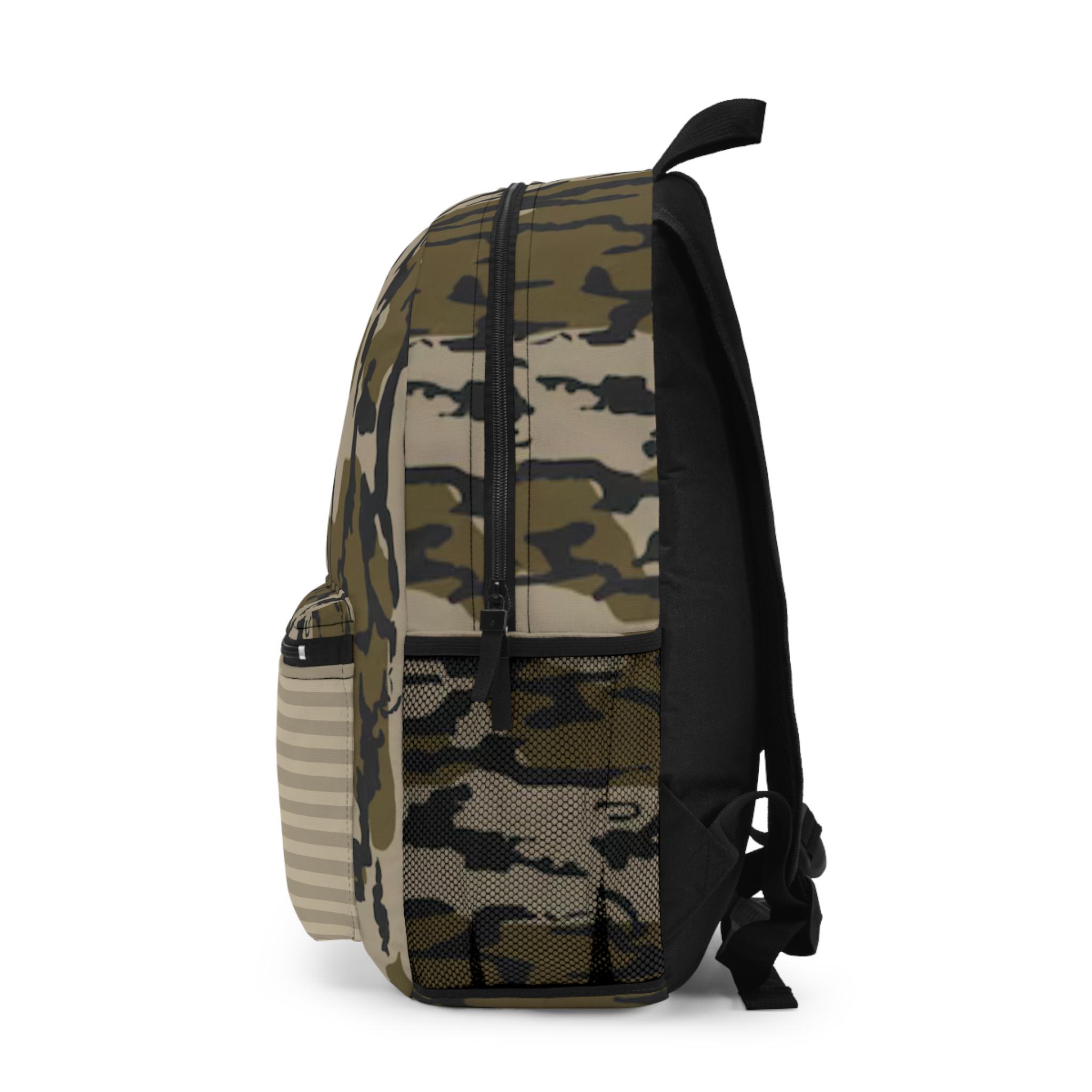 Camo Coquette Bookbag/bottomland Camo Backpack/trendy Camouflaged ...