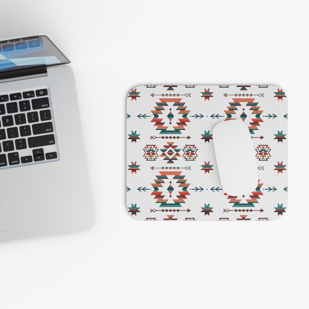 Aztec Mouse Pad: Southwest Boho Desk Accessory - Etsy