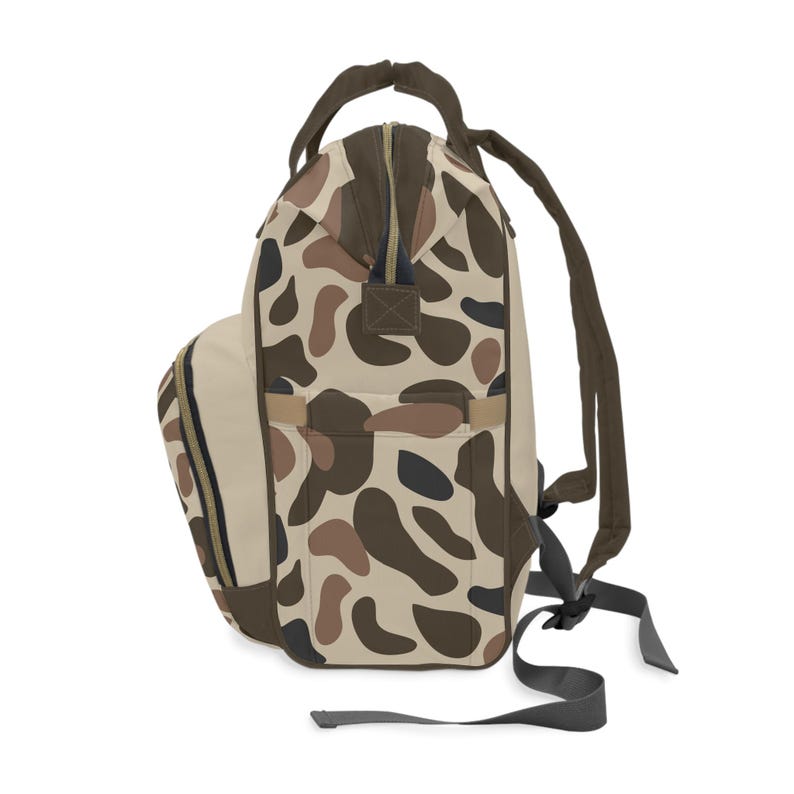 Old School Camo Backpack/rustic Camo Diaper Bag/trendy Camo Travel Bag ...