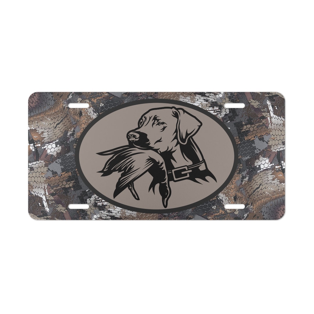 Camo Optifade Sitka Waterfowl Timber Inspired License Plate/camouflaged ...