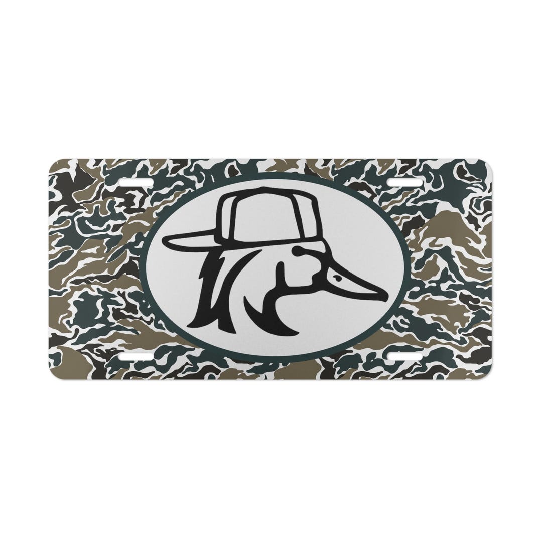 Camo Duck Vanity Plate: Wild Teal, Redneck Style - Etsy