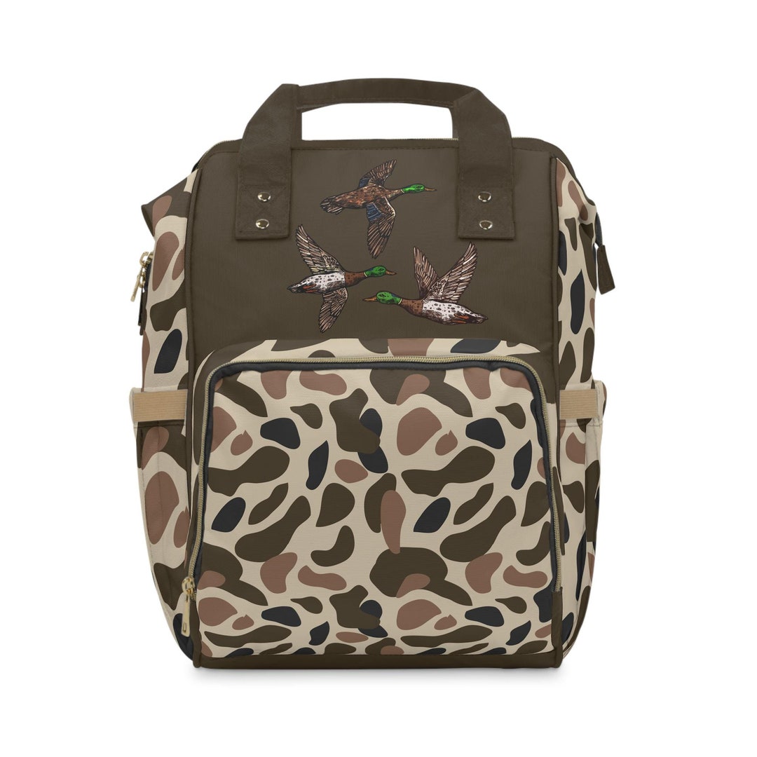 Dixie Camo "duck" Backpack: Versatile Travel Diaper Bag - Etsy