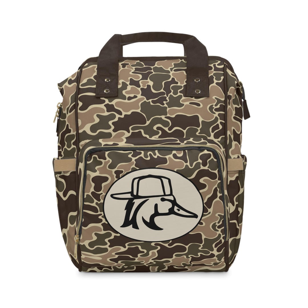 Old School Marsh Camo "redneck Duck" Backpack/duck Camo Diaper Bag ...
