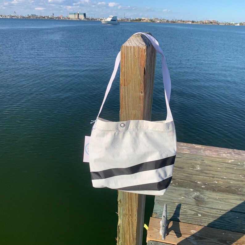 Optimist Sail Small Tote/handbag (tropical Lining) - Etsy