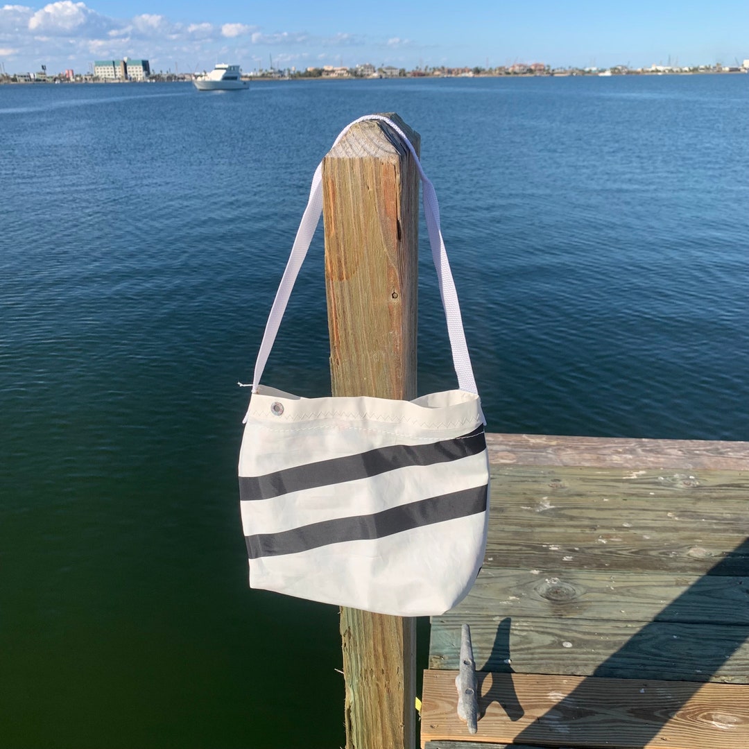 Optimist Sail Small Tote/handbag (tropical Lining) - Etsy