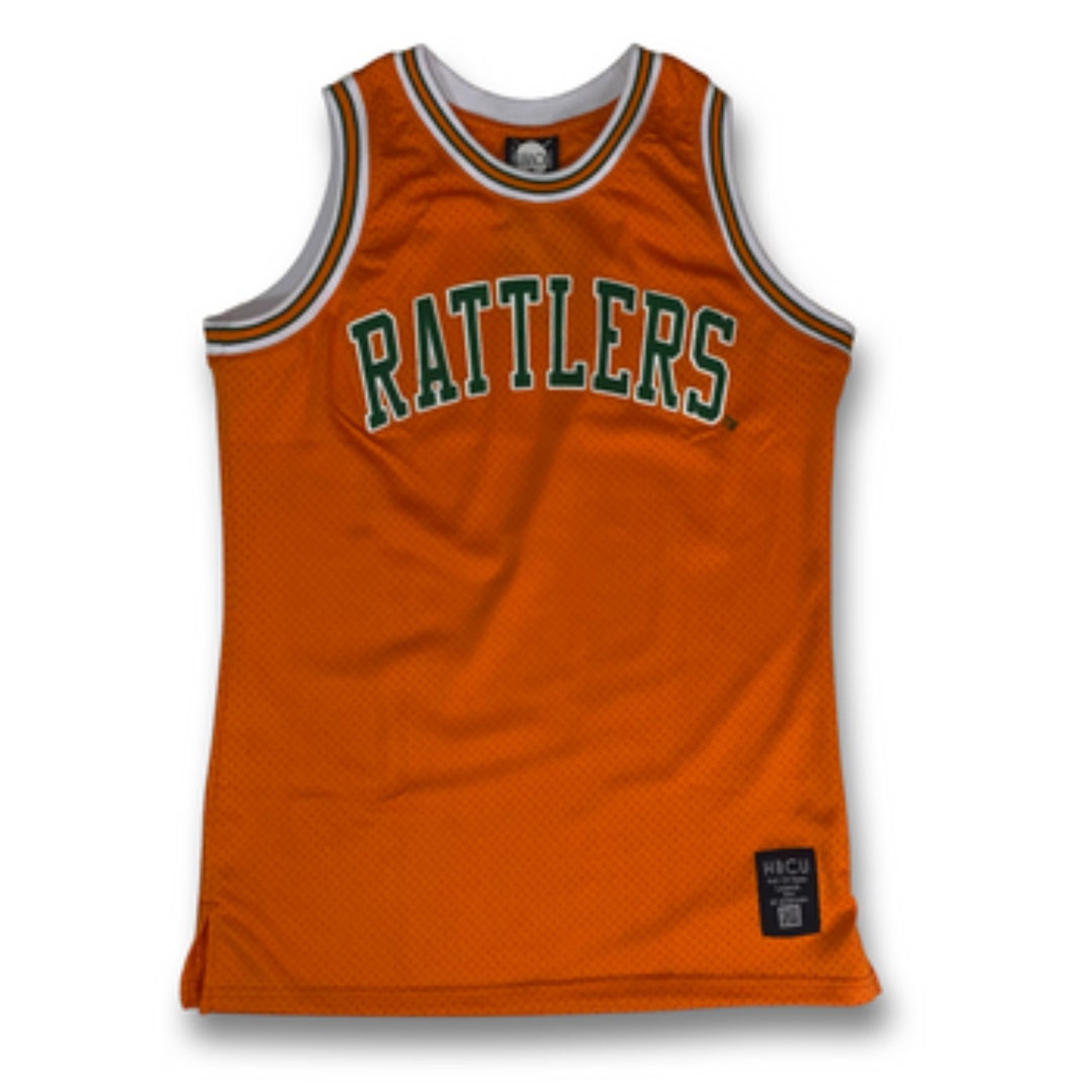 Florida A&M University Rattlers Orange Buckets Jersey | Men's Orange ...