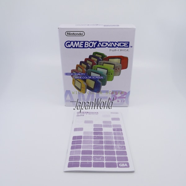 Nintendo Gba Console - Etsy