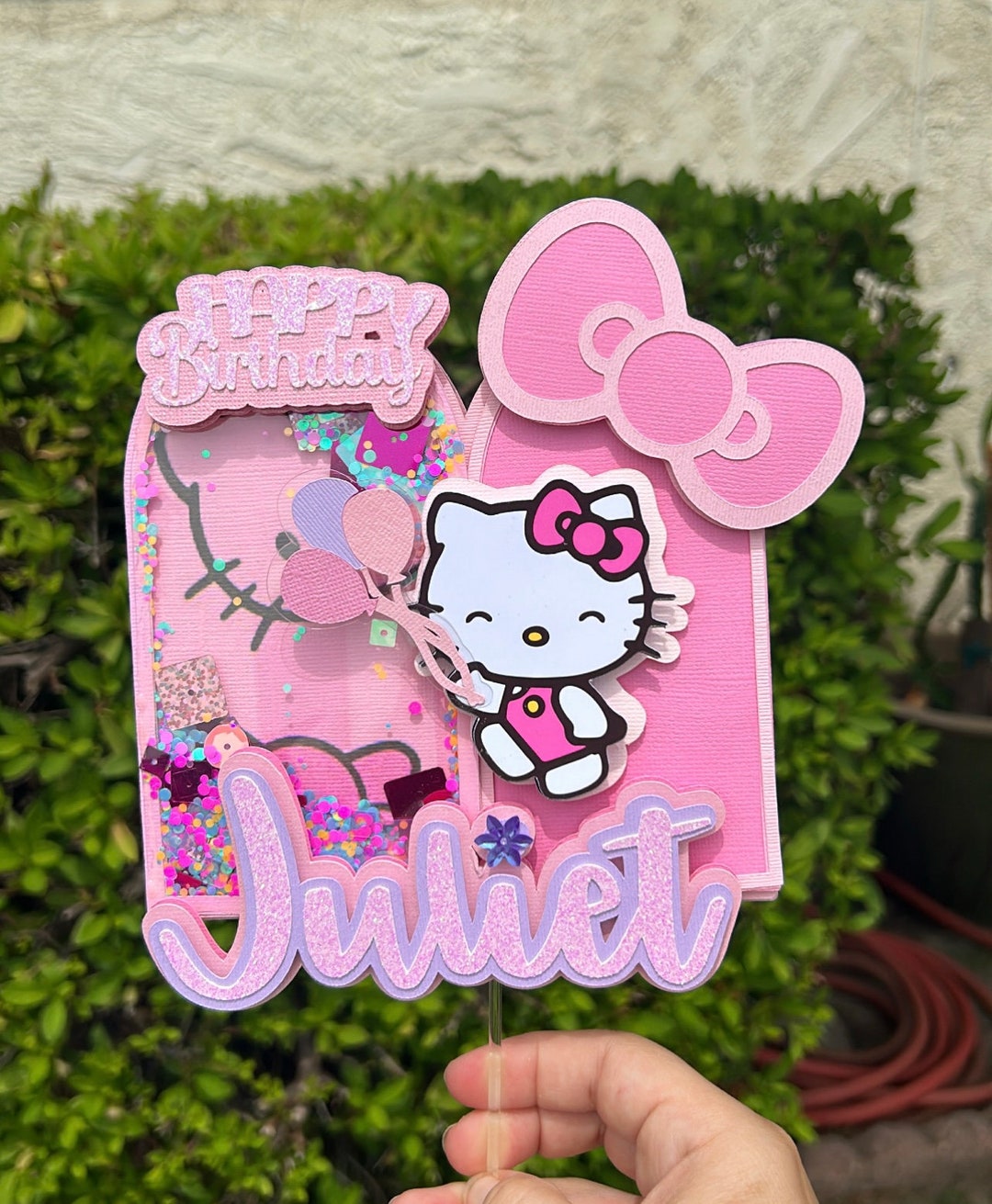 Hello Kitty Cake Topper - Etsy