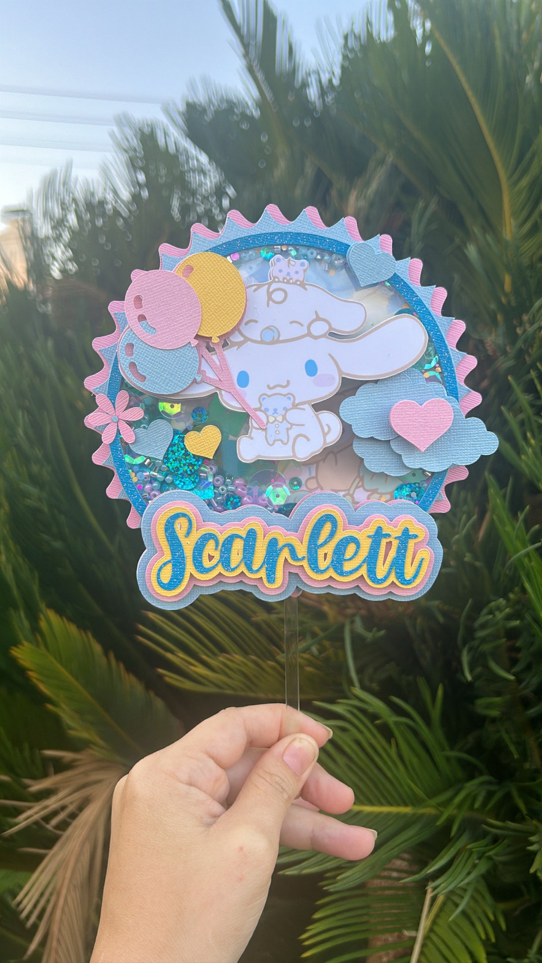 Cinnamon Roll Cake Topper (shaker) - Etsy