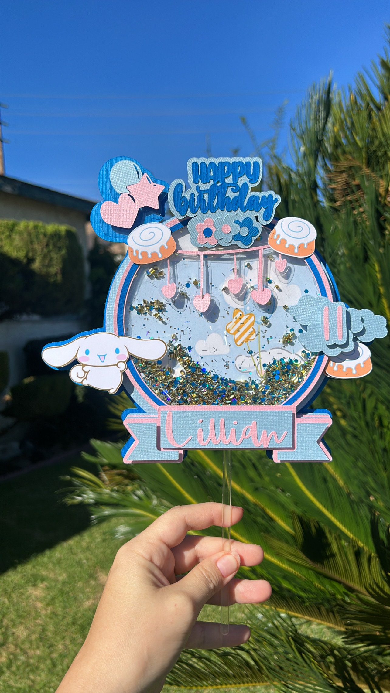 Cinnamon Roll Inspired Cake Topper - Etsy