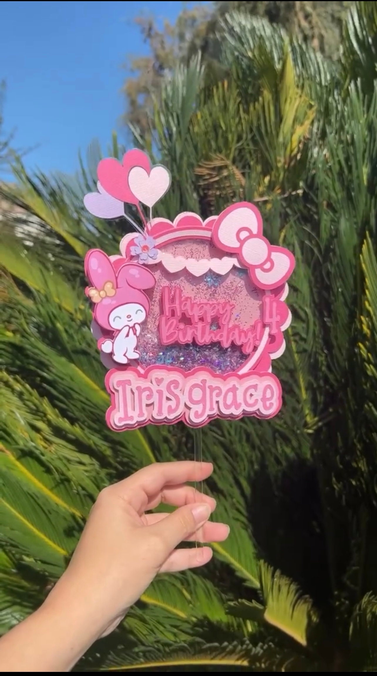 My Melody Cake Topper - Etsy