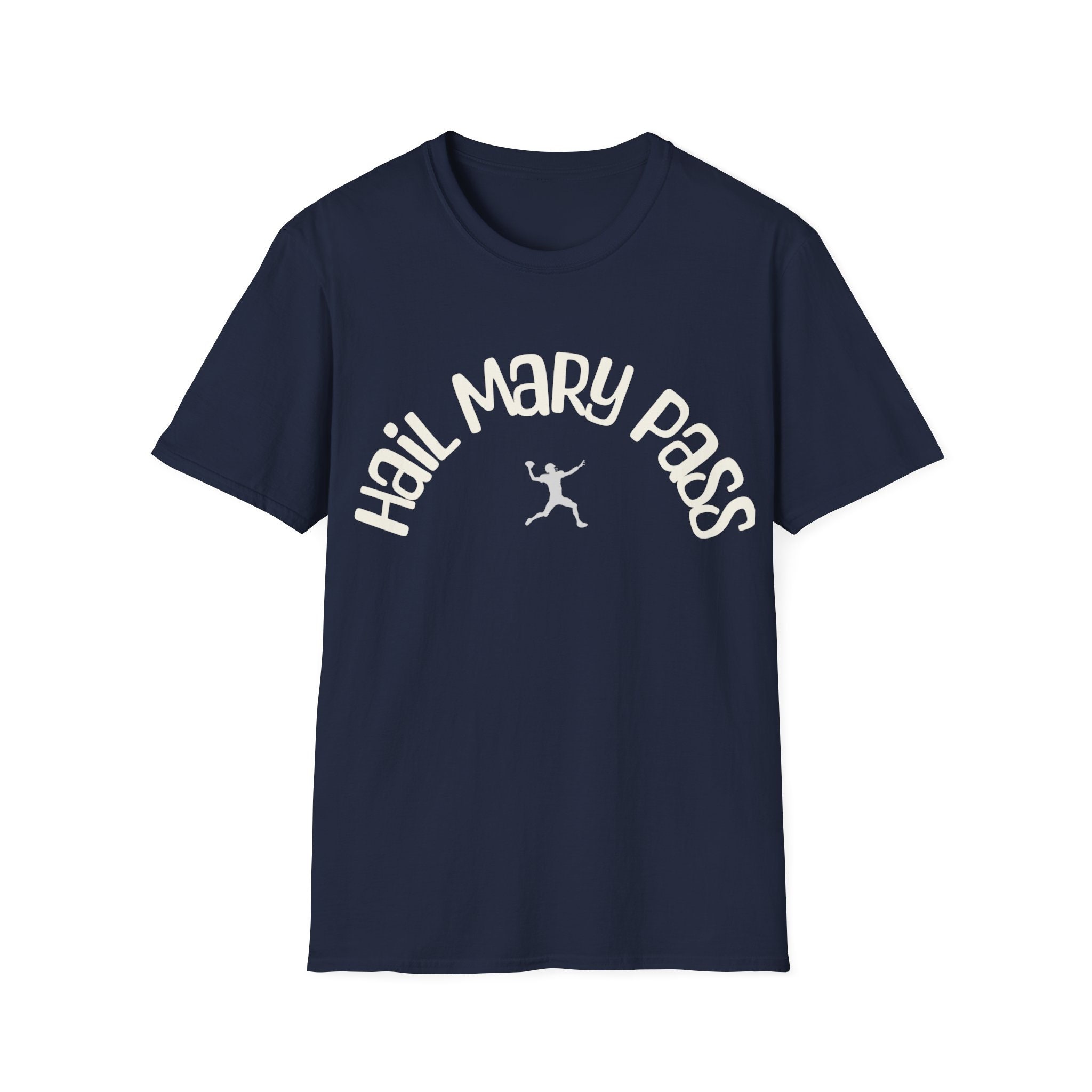 Football Hail Mary Pass Unisex T-shirt Softstyle Tee for Game Day - Etsy