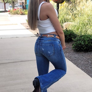 V-neck Ribbed Crossover Cropped Top - Etsy