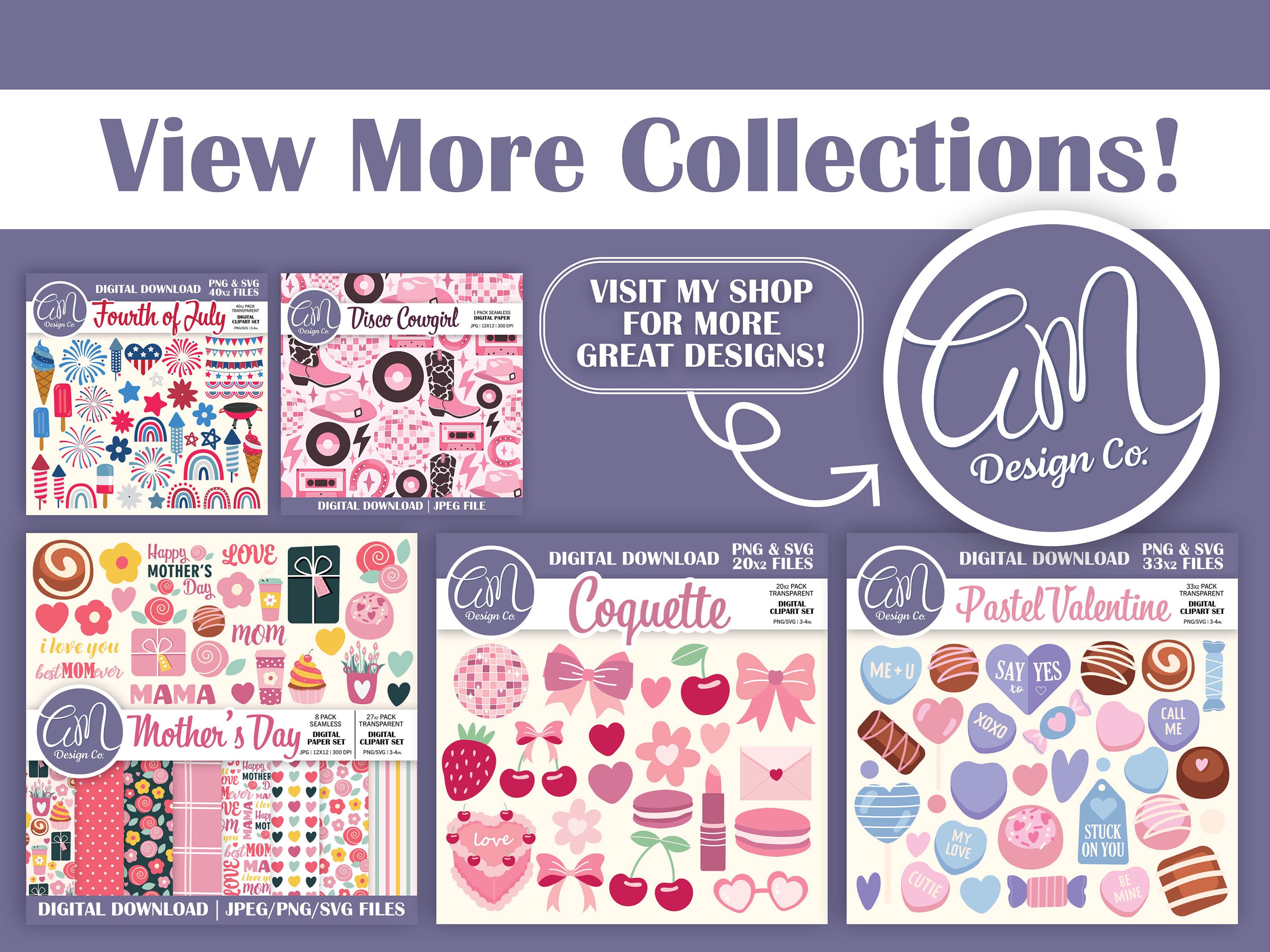 Mother’s Day Clipart Bundle, Clipart for Mom, Mama, or Nana, First ...