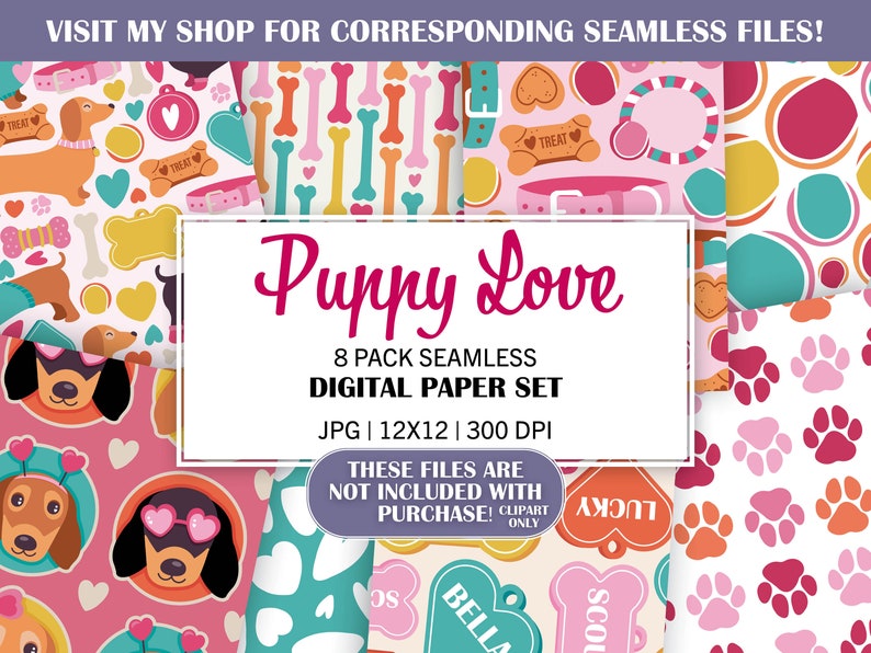 Valentine’s Day Dog Clipart Bundle, Valentine Invitation, Dog Mom Dog ...