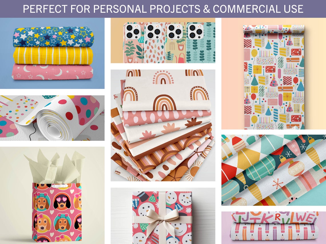 Spring Cute Frog Digital Paper, Mushroom Seamless Pattern, Cottage Core ...