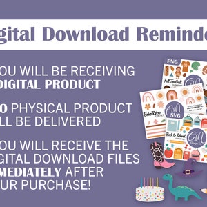 Boho Retro Clipart Set, Boho Clipart, Digital Stickers, Commercial Use ...