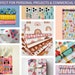 Bookish Light Academia Digital Paper, Fall Seamless Pattern, Book Lover ...