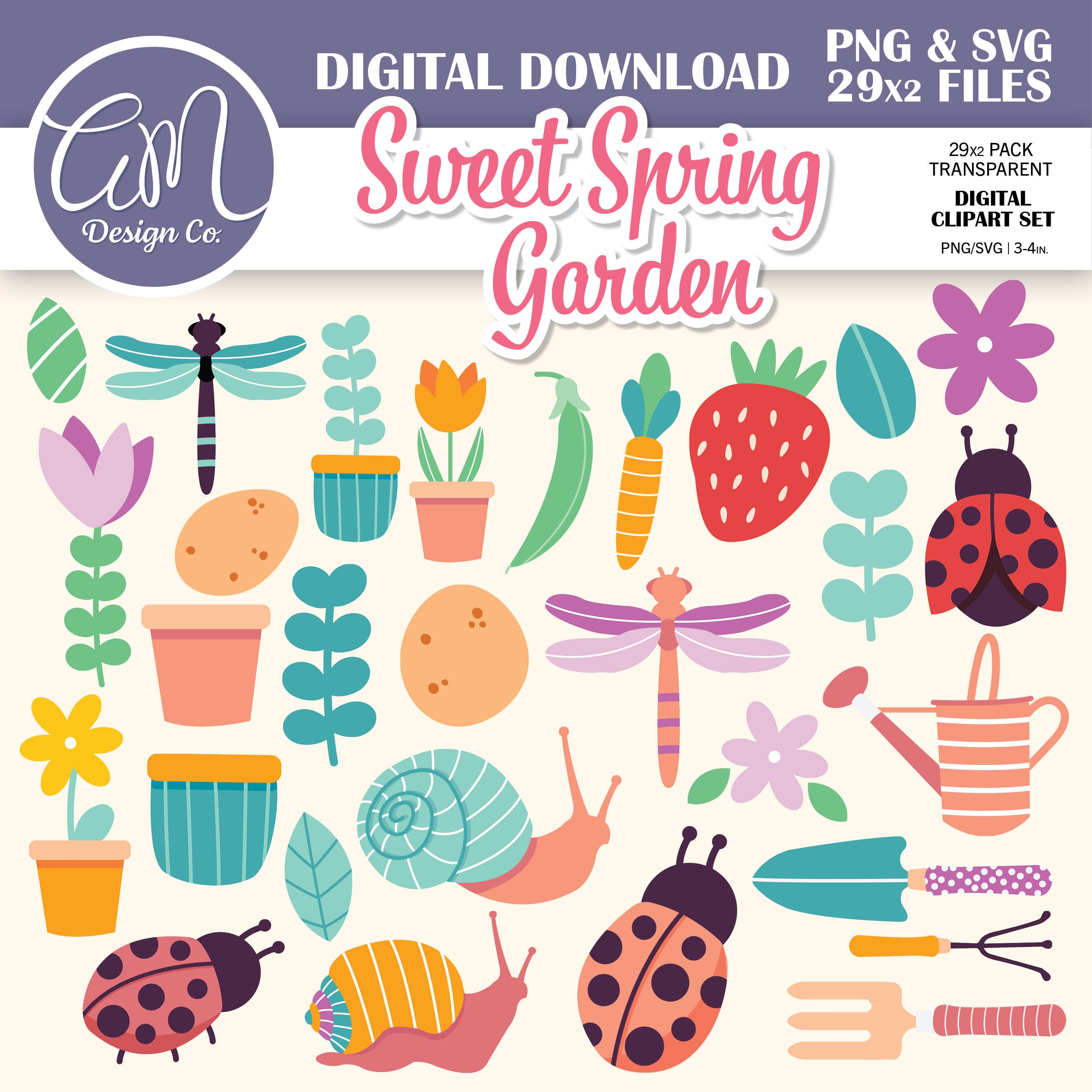 Honey Bee Clipart Bundle, Spring Clipart for First Bee Day, Bumble Bee ...