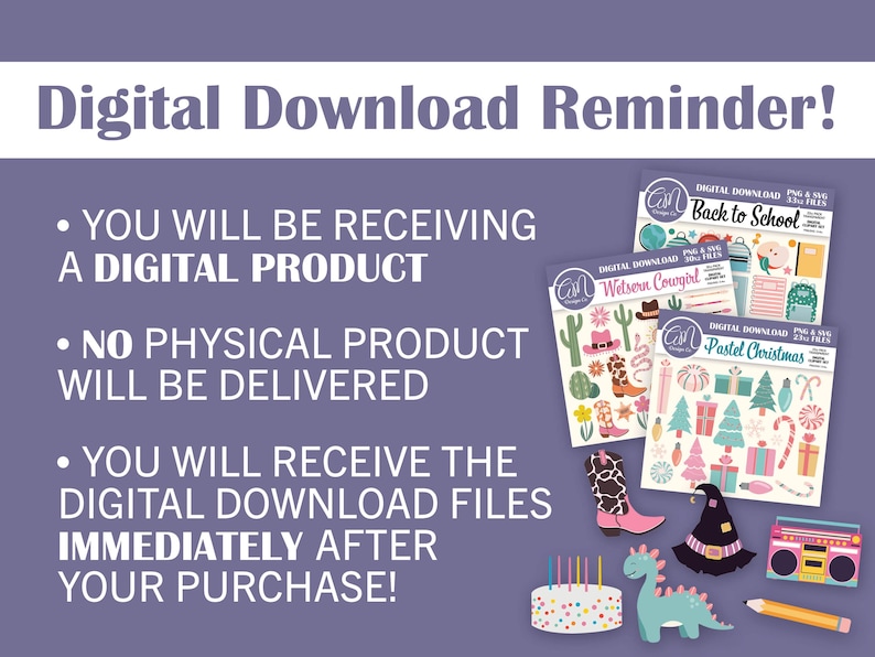 Snow Day Clipart Bundle, Winter Holiday Clipart for Digital Planner ...