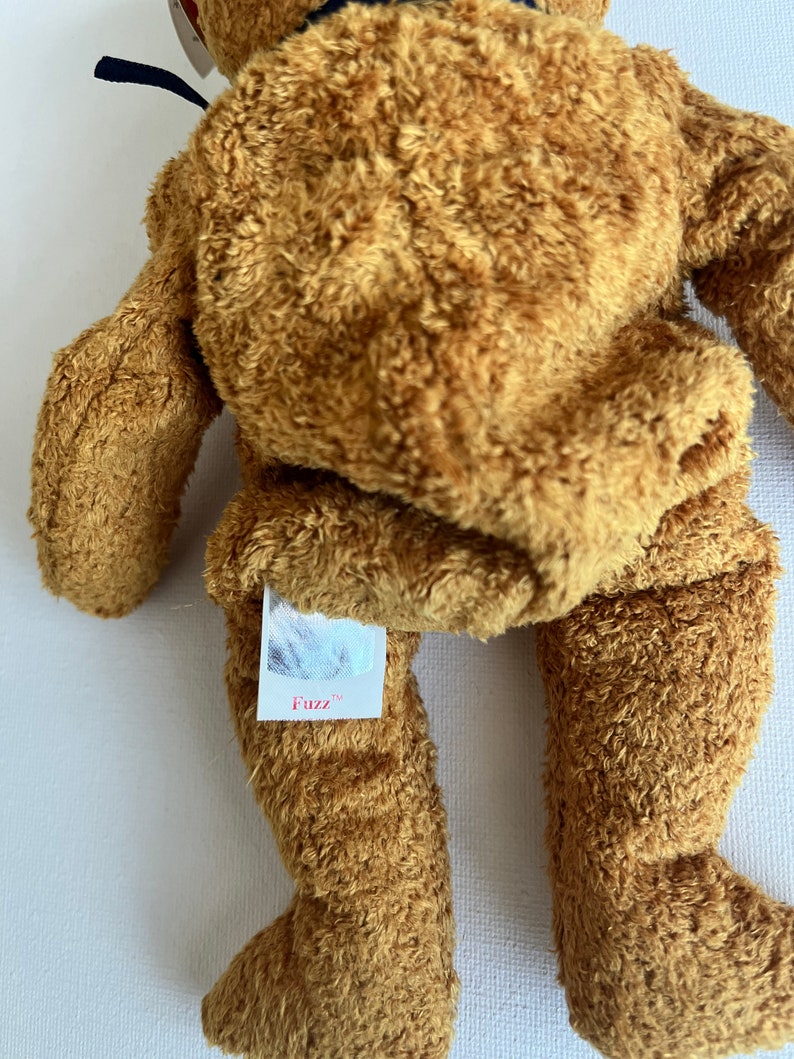 1999 FUZZ the Bear TY Beanie Baby - Etsy