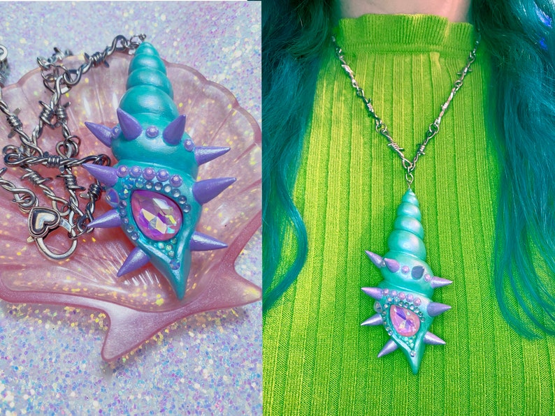 Mermaid Power Necklace - Etsy