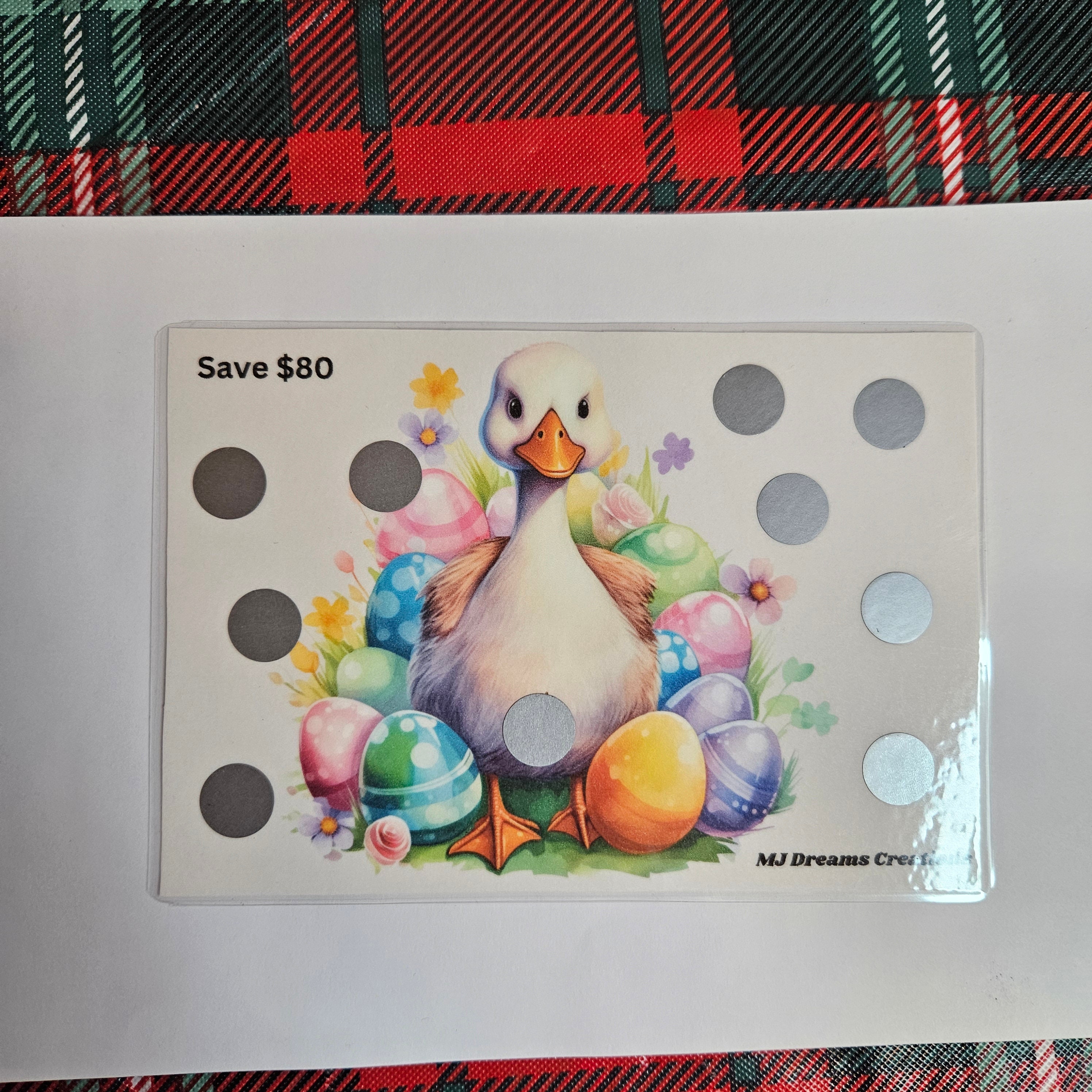 Easter Day Scratch-off Saving Challenges |6x4| Laminated | Reusable - Etsy