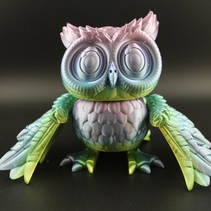 3D Printed Articulated Flexible Owl, Flexi Factory Authorized Reseller ...
