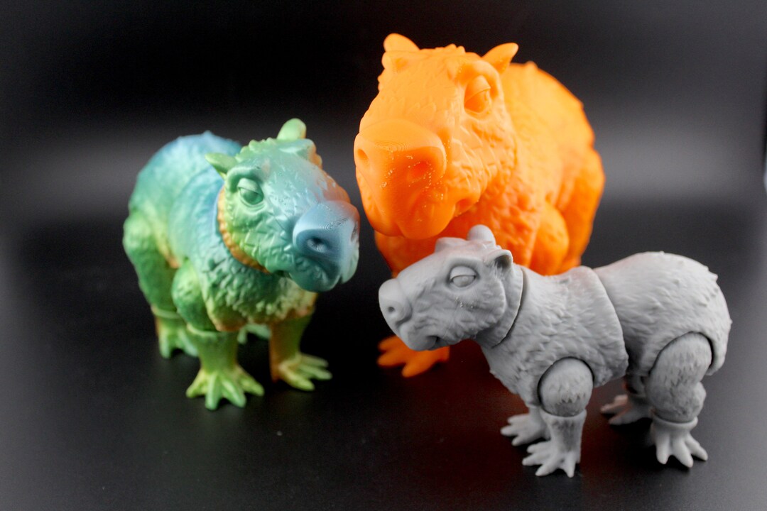 Articulated Flexible Capybara, Matmire Makes Authorized Reseller, 3D ...