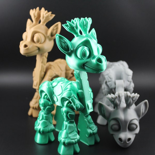3d Printed Articulated Giraffe - Etsy