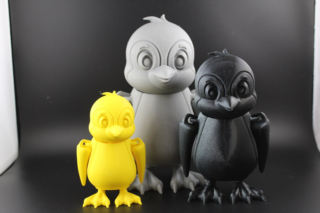 Articulated Flexible Baby Penguin, Printverse Authorized Reseller, 3D ...