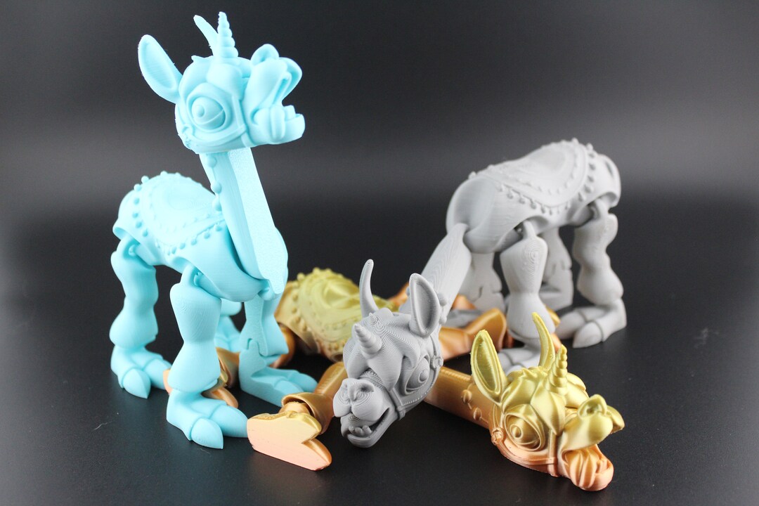 Articulated Flexible Llamacorn, Flexi Factory Authorized Reseller, 3D ...
