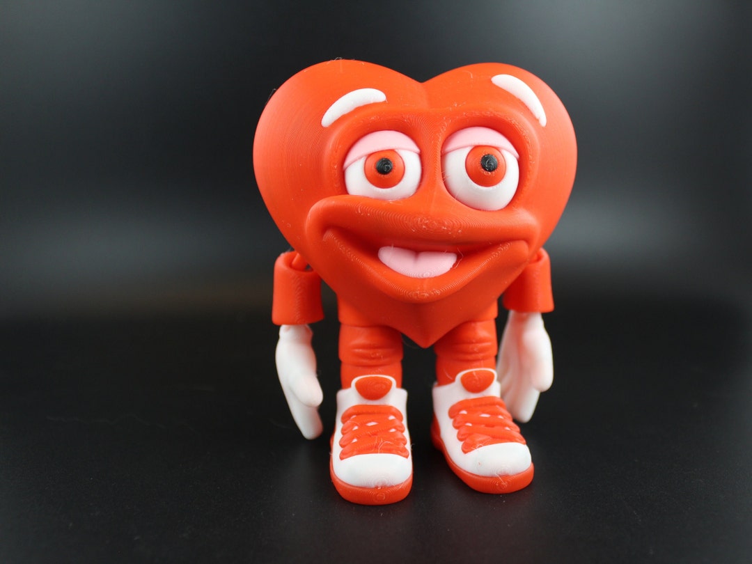 Articulated Flexible Be Mine Heart Person, Flexi Factory Authorized ...