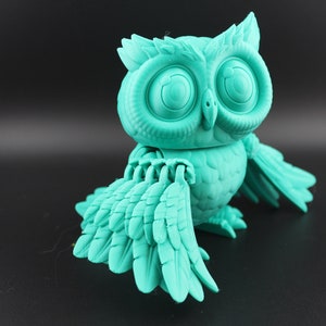 3D Printed Articulated Flexible Owl, Flexi Factory Authorized Reseller ...
