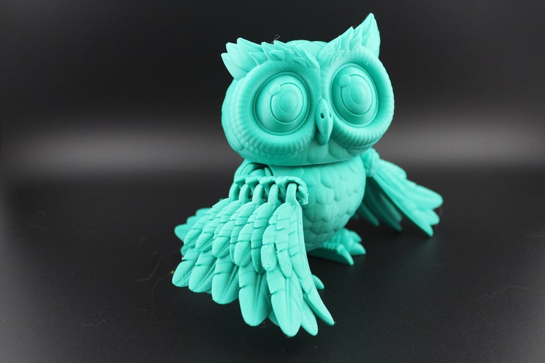 3D Printed Articulated Flexible Owl, Flexi Factory Authorized Reseller ...