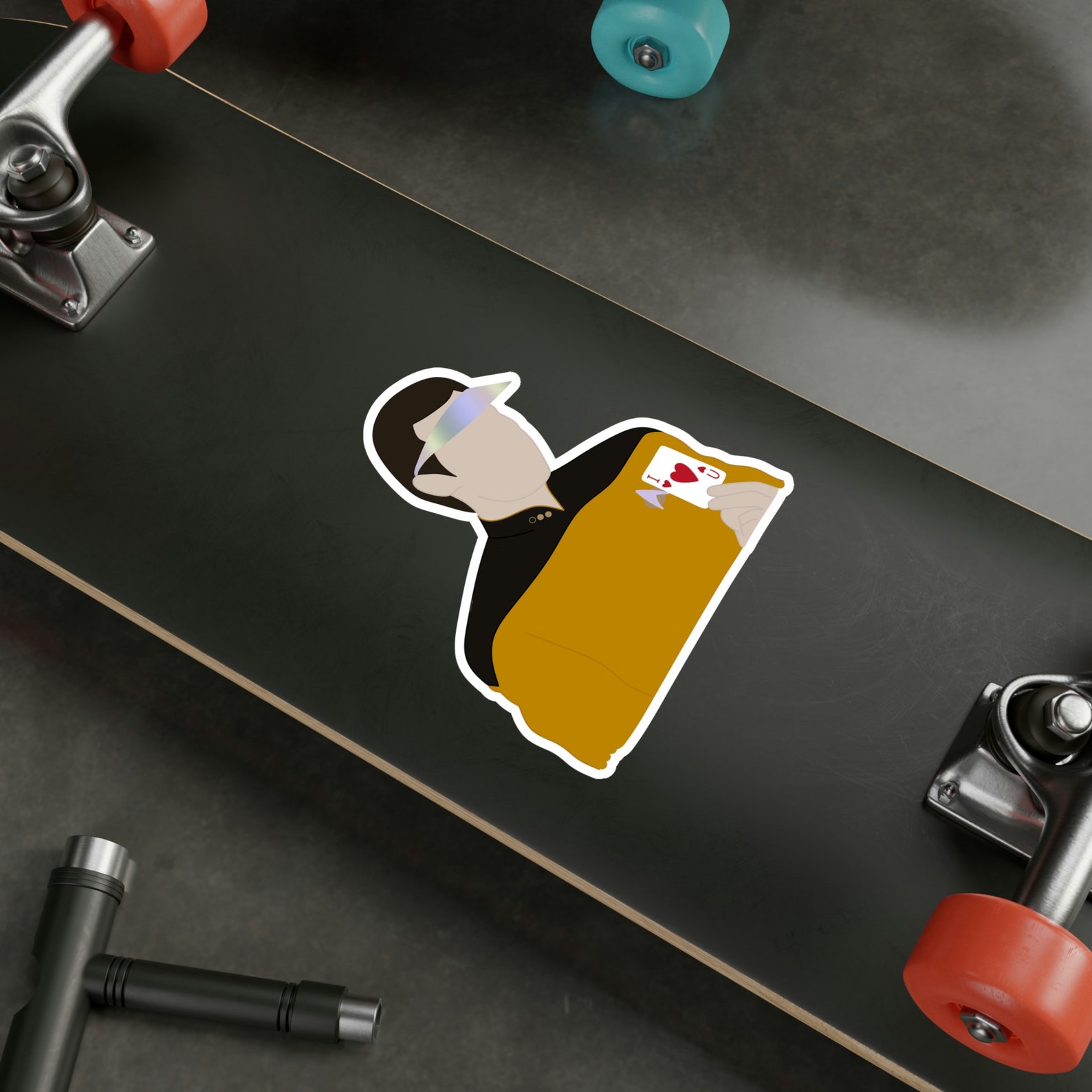 Star Trek: TNG Data Vinyl Decal - Etsy