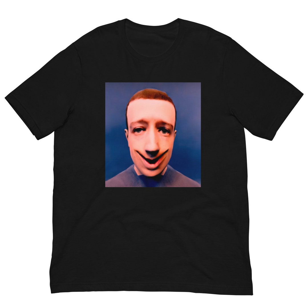 Mark Zuckerberg Meme Shirt Zucc Facebook Weird Dumb Clothes - Etsy