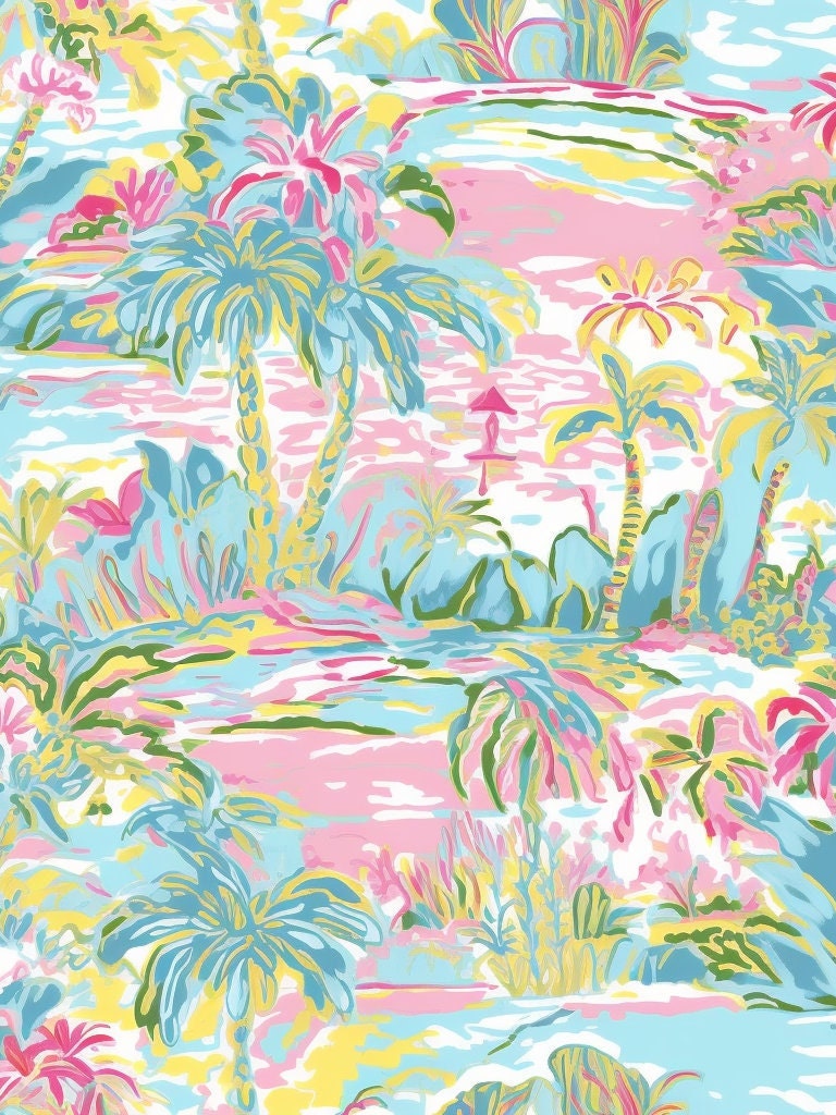 Preppy Palm Beach DIY Seamless 17 Pattern Pack - Etsy