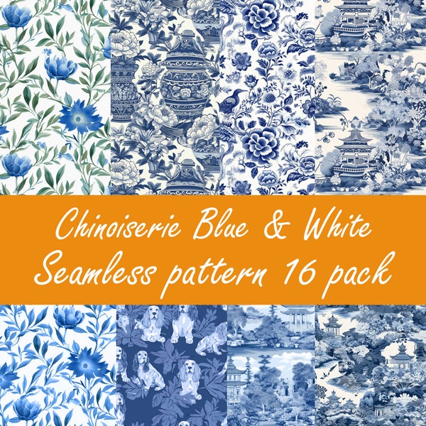 Chinoiserie Fabric - Etsy
