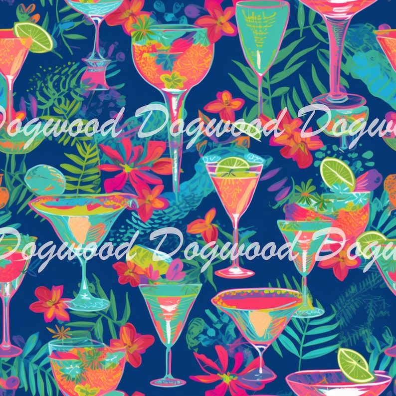 Preppy Palm Beach DIY Seamless 17 Pattern Pack - Etsy