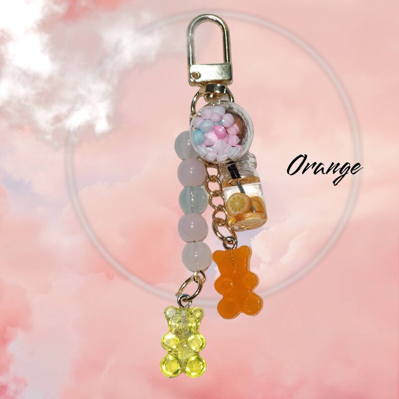 Gummy Bear Keychain Pack of 3 - Etsy