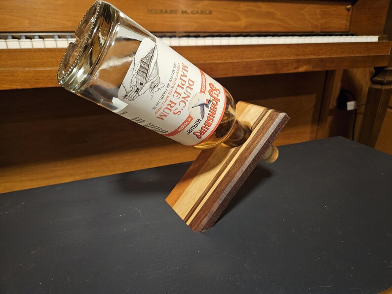 Magic Bottle Holder - Bottle Holder for Wine, Liquors, or Decoration - Etsy