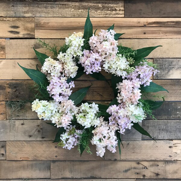 Spring Lilac Wreath - Etsy