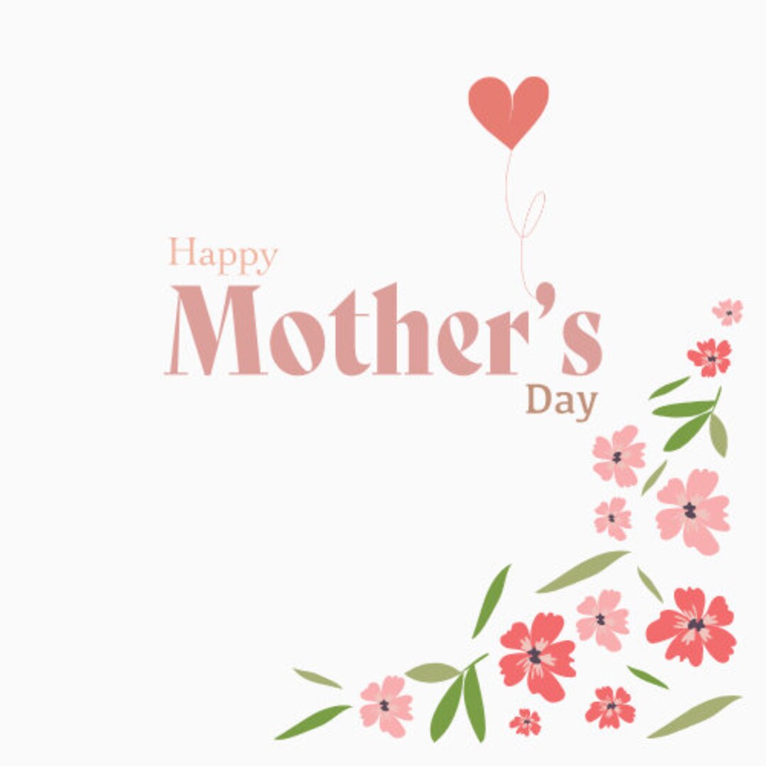 Carte Fête Des Mères Happy Mothers'day Card Original Et Unique Pour Sa ...